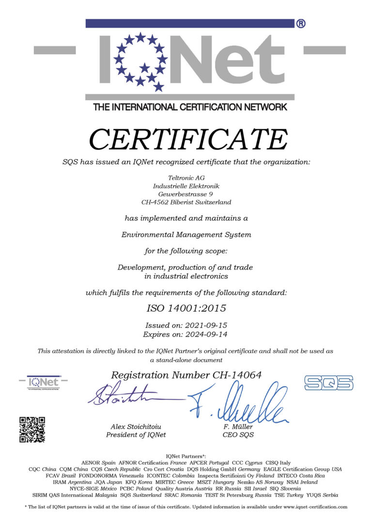 Über TELTRONIC AG | Teltronic AG